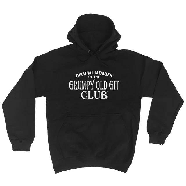 GRUMPY OLD GIT Club lustiger Witz Erwachsene Humor HOODIE Geburtstag EUR 25,20 - PicClick DE