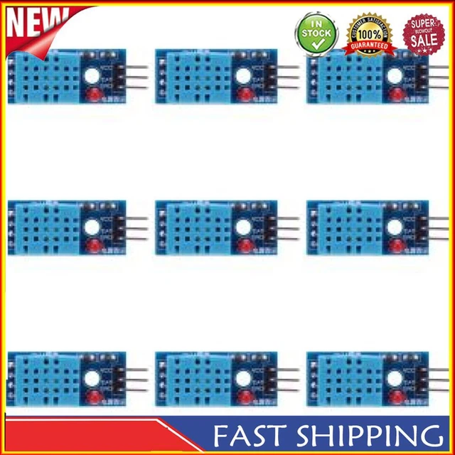3.3V-5V DHT11 SENSOR Module DHT11 Digital Humidity Sensor 3-Wire Ultra ...