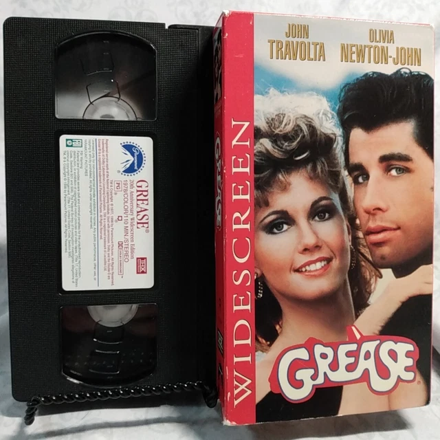GREASE VHS PARAMOUNT Pictures Widescreen John Travolta £4.41 - PicClick UK