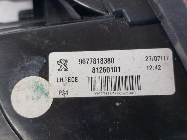 9677818380 FANALE POSTERIORE Interno Sx Peugeot 308 (Ii) Gti 1.6 Tb 16V ...