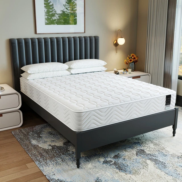 3FT 4FT6 5FT Premium Hybrid Orthopaedic Mattress – Memory Foam and ...