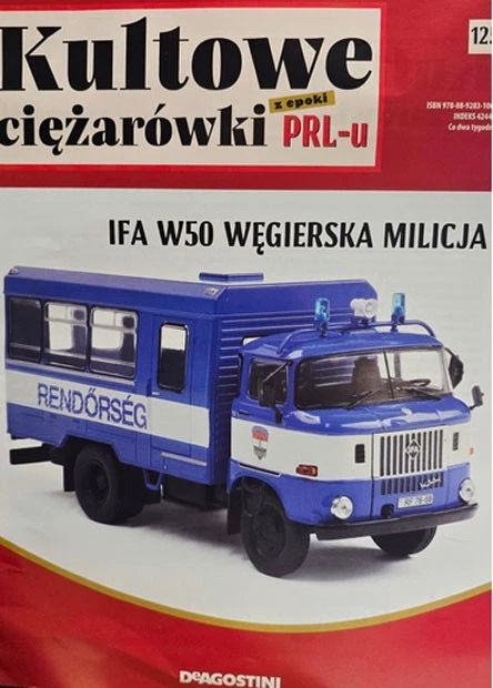 IFA W50 HUNGARIAN Militia a series of iconic PRL trucks no. 125 scale 1 ...