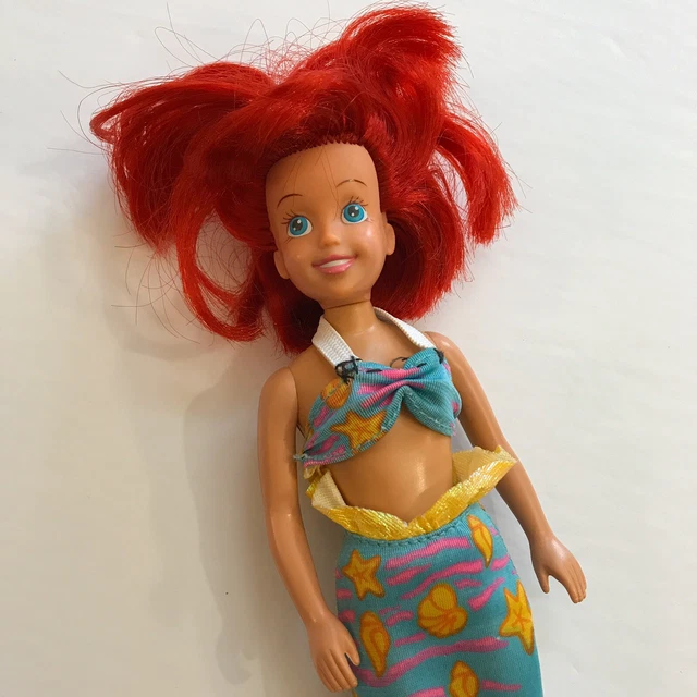 VINTAGE DISNEY'S THE Little Mermaid Tropical Ariel Doll 1991 Tyco 90s ...