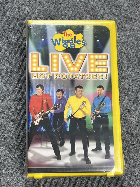 THE WIGGLES LIVE Hot Potatoes VHS 2004 Yellow Clam Shell New Sealed £27 ...