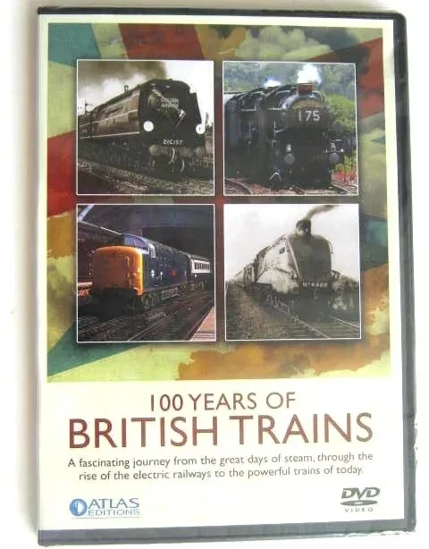 ATLAS EDITIONS 100 YEARS OF BRITISH TRAINS DVD BRAND NEW & SEALED ...
