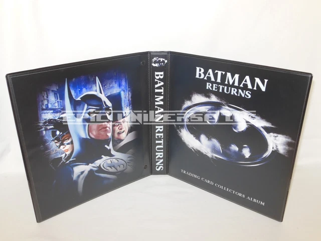 CUSTOM MADE 1992 Batman Returns Trading Card Album Binder $23.16 - PicClick