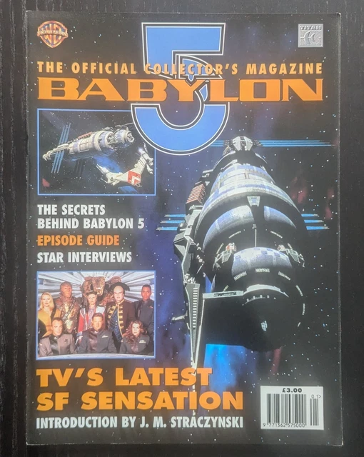 BABYLON 5 - The Official Collectors Magazine. Titan Magazines 1996 £5. ...
