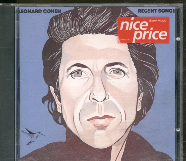 LEONARD COHEN RECENT Songs CD Europe Columbia Has 'Nice Price' sticker ...