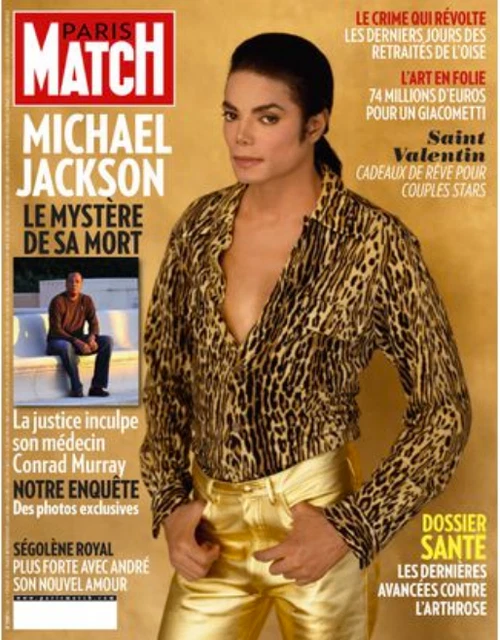 PARIS MATCH N° 3169 - Michael Jackson, Yann Barthès, Giacometti (février 2010) EUR 13,50 ...