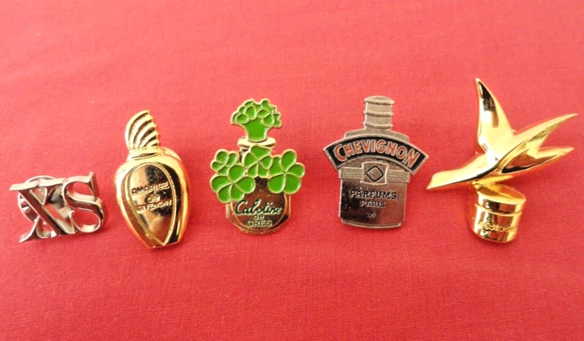 LOT DE 5 Pin's De Marque De Parfums EUR 12,00 - PicClick FR
