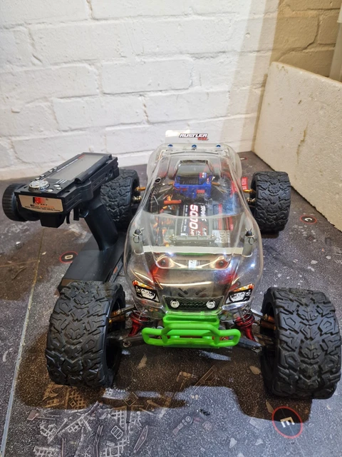 TRAXXAS RUSTLER BL2S 2WD With Battery and Controller. £250.30 - PicClick UK