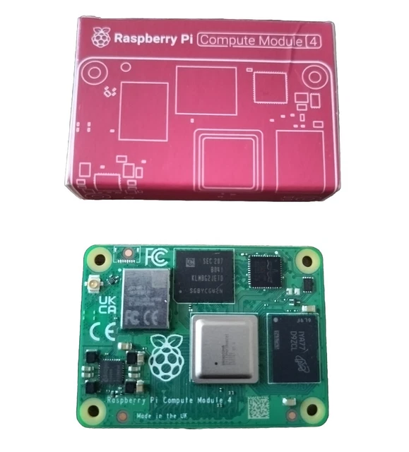 RASPBERRY PI CM4 8GB RAM 32GB EMMC Compute Module (CM4108032) - MINT ...