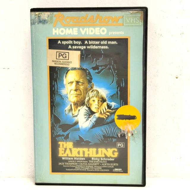 THE EARTHLING - William Holden - VHS Big Box Ex Rental $25.00 - PicClick AU