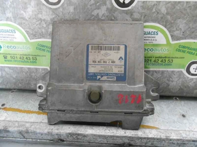 7700104956 CALCULATEUR MOTEUR Ecu Pour Renault Clio Ii Fase I B/Cbo 1.9 335067 EUR 41,09 ...