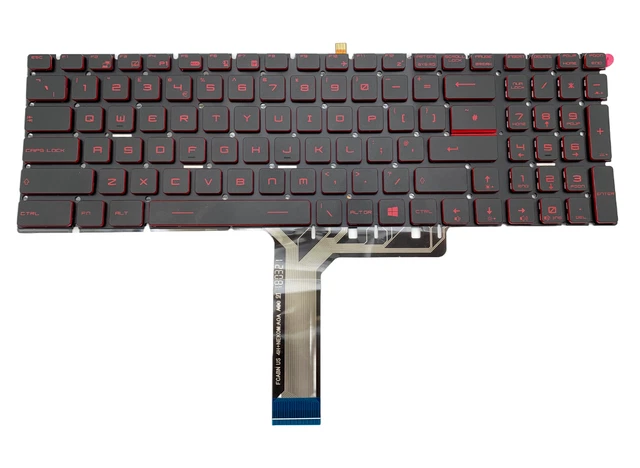 MSI MS-179B MS-16JB GE62 GP62 GT73 GP72 MS-16J1 16J2 16J5 Backlit ...