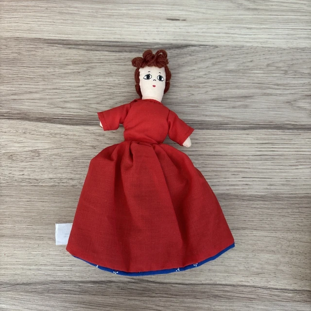 LITTLE RED RIDING HOOD / GRANNY Reversible Rag Doll Figure by Tobar £11 ...