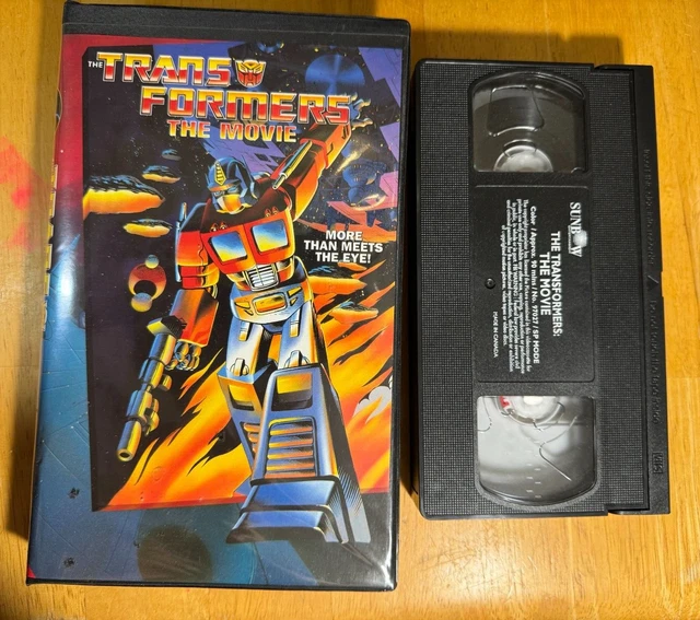 VINTAGE THE TRANSFORMERS Movie VHS Fully Animated 1995! $9.99 - PicClick CA
