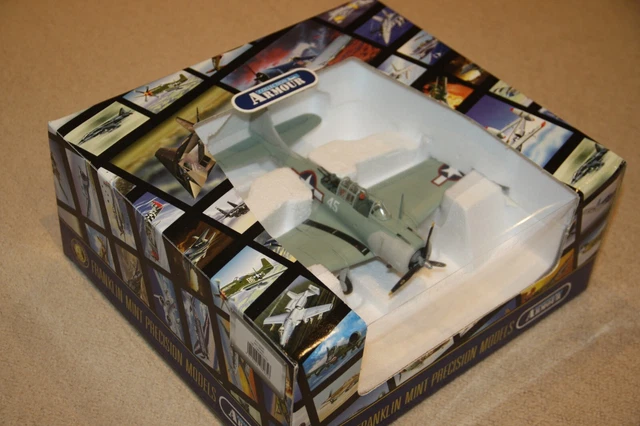 FRANKLIN MINT ARMOUR Collection 1/48 WW2 Douglas Dauntless DB1 98265 ...