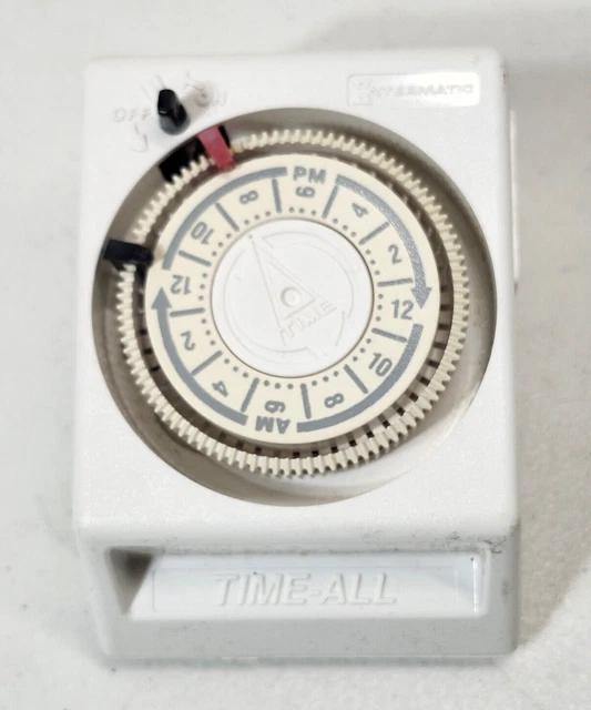 INTERMATIC TIME-ALL APPLIANCE Lamp 24 Hour Automatic Timer Model Model ...
