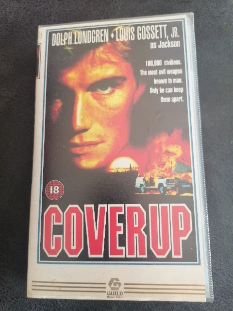 COVER UP VHS Video Dolph Lundgren Louis Gossett Jnr. 088 072 3 £2.79 ...