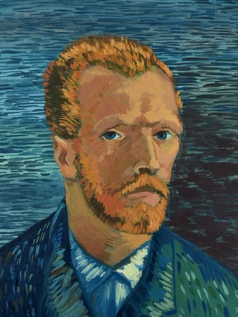 VINCENT VAN GOGH (Handmade) Drawing On Old Paper Signed & Stamped, Vtg ...