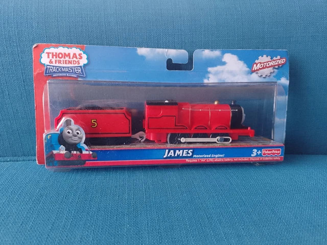 JAMES - TOMY Trackmaster - Thomas And Friends - New In Box - Damaged ...