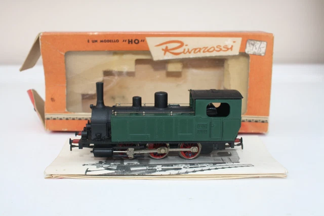 RIVAROSSI HO GAUGE 0-6-0 Fnm 270-02 Steam Engine Green £29.99 - PicClick UK