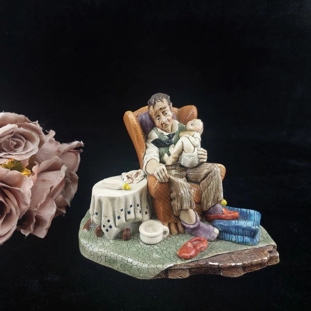 NATURECRAFT GRANDAD'S DARLING Figurine 1973 Collectible Hand-Painted £ ...