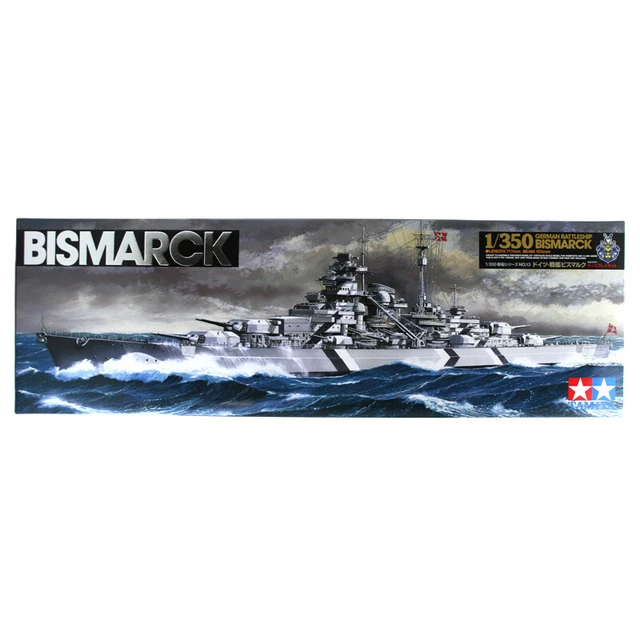 TAMIYA 1/350 BISMARCK German Battleship Model Kit 78013 EUR 58,62 ...