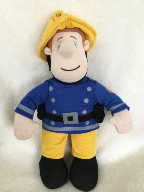 FIREMAN SAM TALKING Soft Plush Toy Doll with Sounds & Songs 14” £6.99 ...