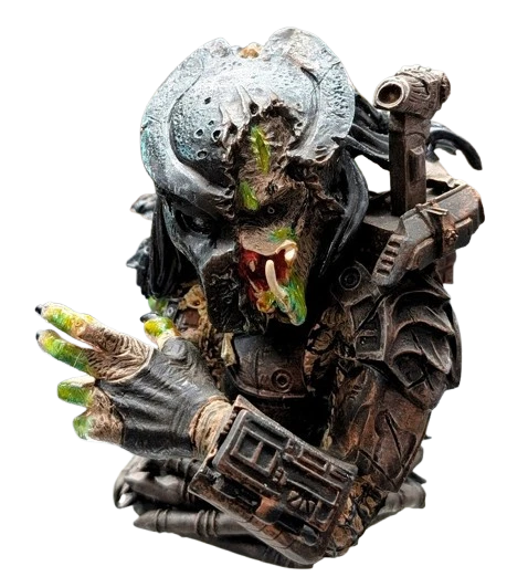 PREDATOR DEFEATED MICRO Bust Palisades 2005 Statue $99.00 - PicClick AU