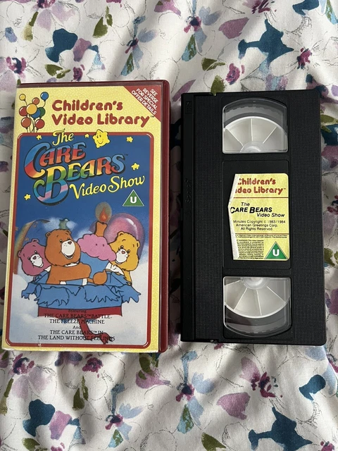 THE CARE BEARS Video Show Childrens Video Library Pal Vhs Video Kids ...
