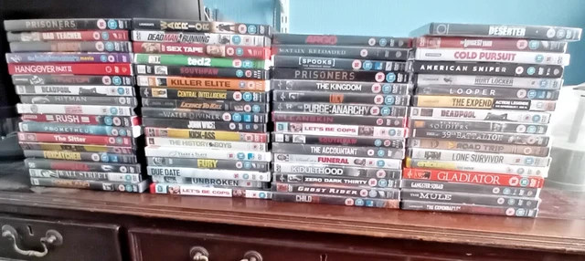 69- DVD BUNDLE. Mixed Titles Movie Collection Various Films/ genres- 15 ...