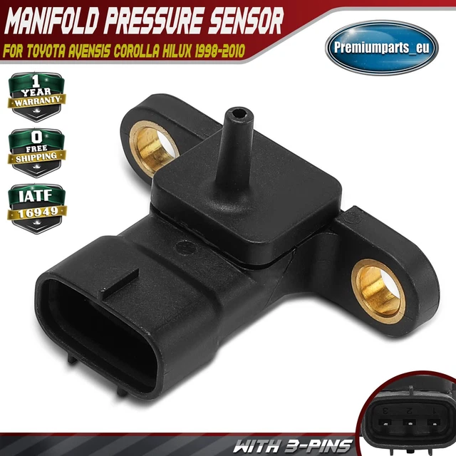 MAP BOOST PRESSURE Sensor for Toyota Avensis Corolla Hilux 1998-2010 ...