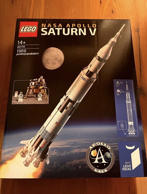 LEGO 92176 IDÉES : fusée NASA Apollo Saturn V NEUF emballage d'origine ...