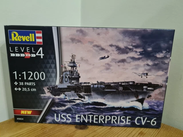 REVELL 05824 USS Enterprise CV-6 Aircraft Carrier £0.99 - PicClick UK