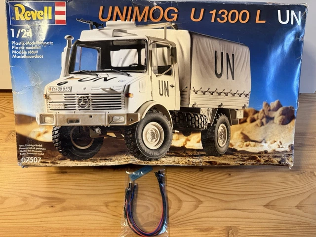 REVELL 07507 UNIMOG U1300L UN inkl. LED Beleuchtung Alle Beutel ...