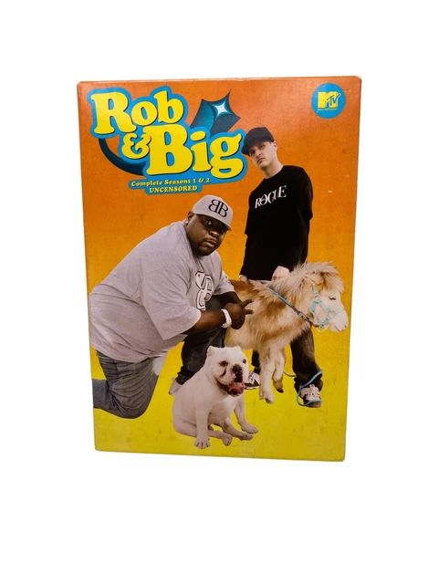 ROB & BIG: Complete Season 1&2 Uncensored - 4 Disc DVD Box Set $12.44 ...