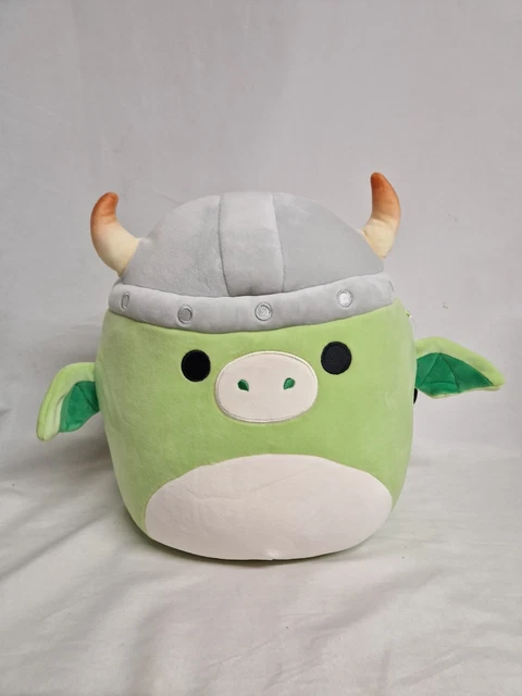 SQUISHMALLOWS GORM THE Green Viking Dragon 12 Inch Select Series... £54 ...