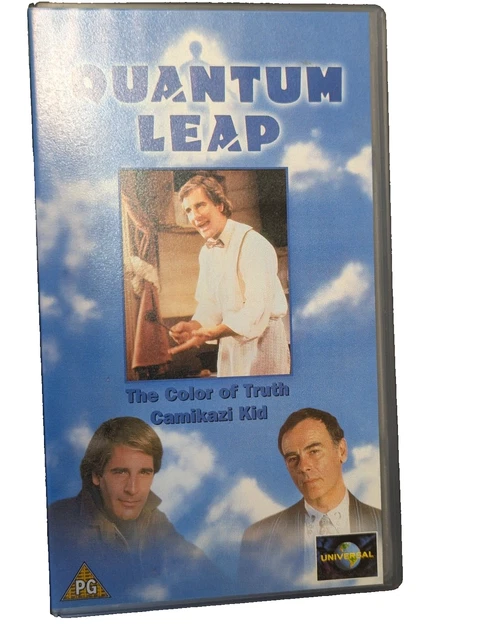 QUANTUM LEAP - The Color Of Truth / Camikazi Kid (VHS TAPE 1994) SCOTT ...
