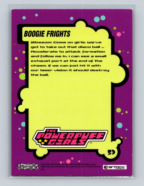 2002 ARTBOX THE Powerpuff Girls (S01) BOOGIE FRIGHTS #53 £4.93 ...