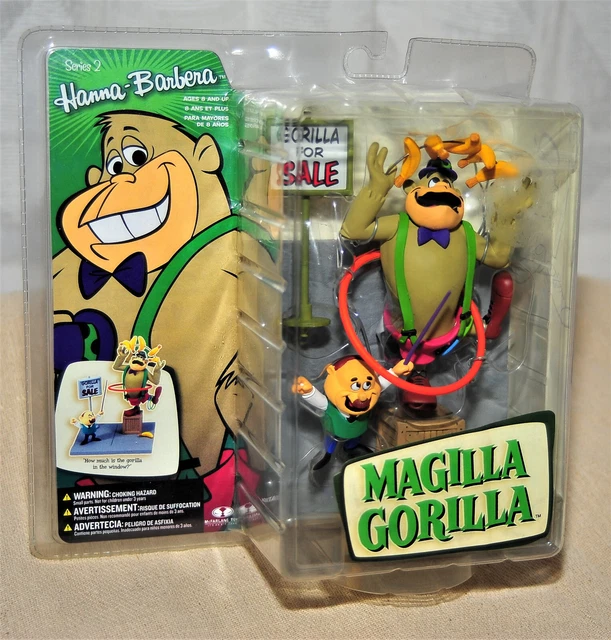 MAGILLA GORILLA & Mr. Peebles Hanna Barbera cartoon figures McFarlane ...