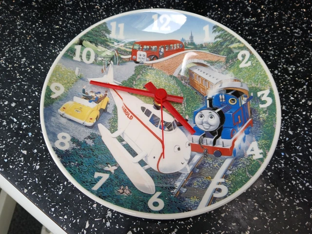 WEDGWOOD THOMAS THE Tank Engine And Friends Wall Clock £16.50 - PicClick UK