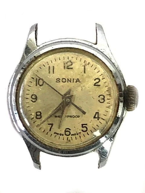 VINTAGE 1960S LADIES SWISS SONIA WATCH WITH EB 8361 MOVEMENT $20.00 ...