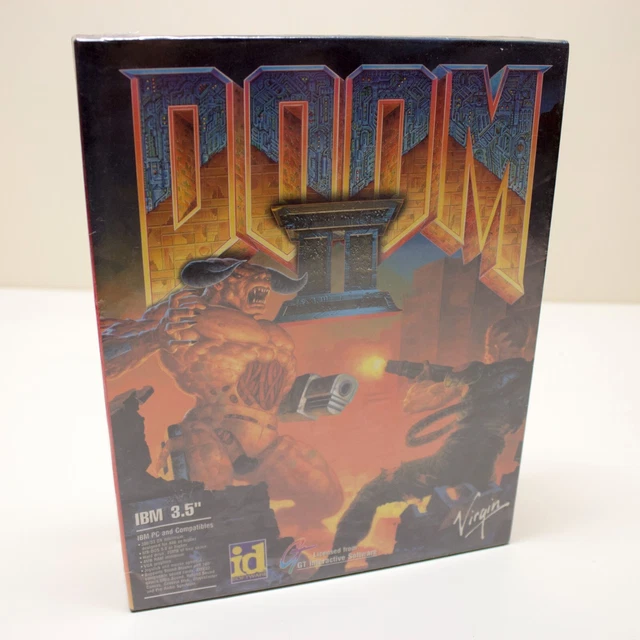 DOOM II PER PC CD-ROM in Big Box di id Software, sigillato, nuovo con ...