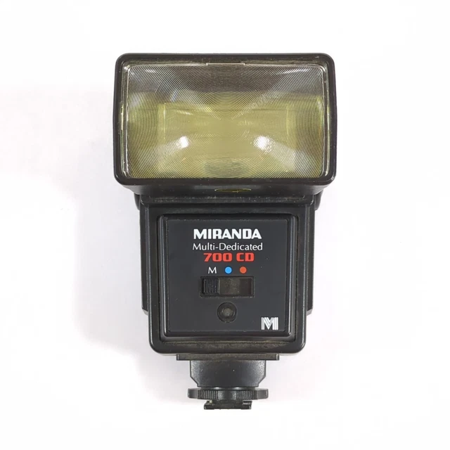 MIRANDA 700 CD Multi-Dedicated Flash Gun FULLY TESTED £7.95 - PicClick UK