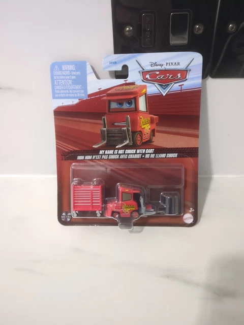 DISNEY PIXAR CARS- "My Name Is Not Chuck !" - Not Chuck With Cart -New ...