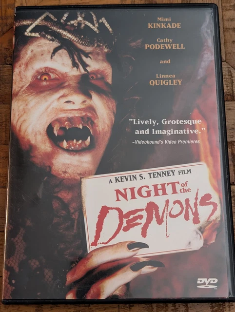 NIGHT OF THE Demons (DVD 1987) Unrated Linnea Quigley ANCHOR BAY HORROR ...