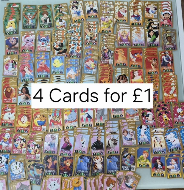 MORRISONS CHRISTMAS PARTY 2025 Disney Trading Cards 4 for £1 Pick Your ...
