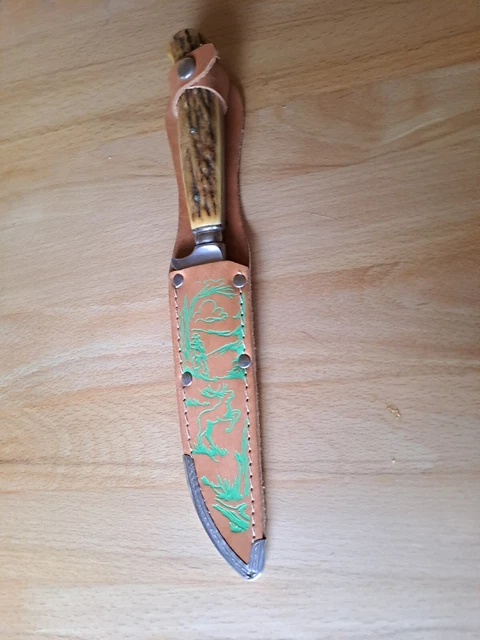 ALTES JAGDMESSER MIT Lederscheide Messer EUR 49,95 - PicClick DE